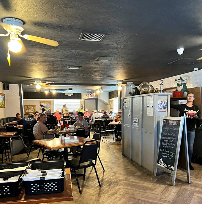 Inside this restaurant, every corner feels designed for lingering over meals that deserve your full attention.