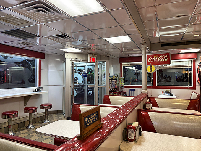 Counter seating isn't just efficient&mdash;it's theater with a view of short-order ballet that's been perfected over decades.