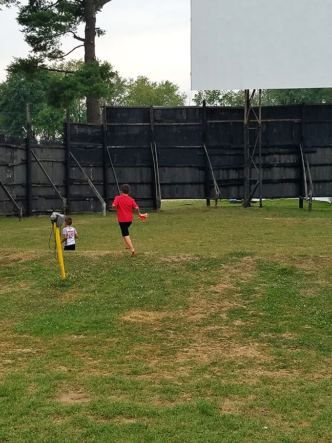 Before the show begins, the grassy field becomes an impromptu playground where kids burn energy and forge memories that will last a lifetime.
