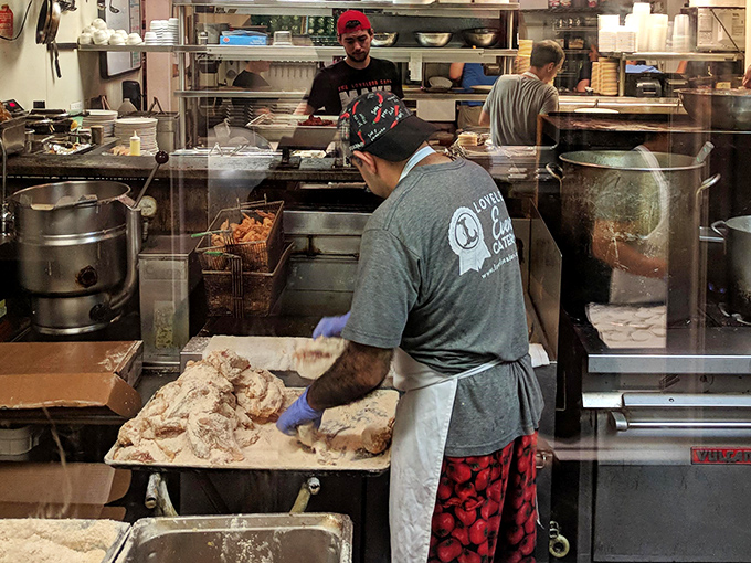 Behind the scenes magic where biscuit wizards transform simple ingredients into the stuff of Southern legend.