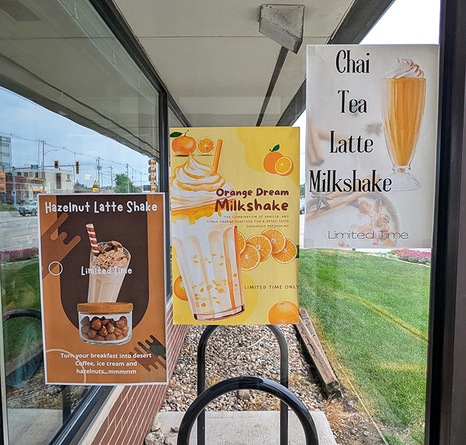 Seasonal milkshake offerings that turn "I shouldn't" into "I absolutely must"&mdash;limited time only means limited willpower required.