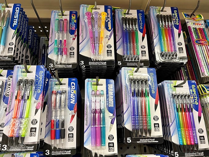 Pen paradise! Enough writing instruments to draft the next Great American Novel or at least sign all your holiday cards.