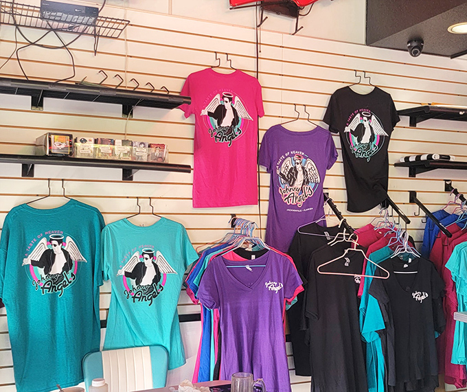 Wear your breakfast loyalty on your sleeve&mdash;literally&mdash;with Johnny Angel's merch in colors as vibrant as their menu offerings.