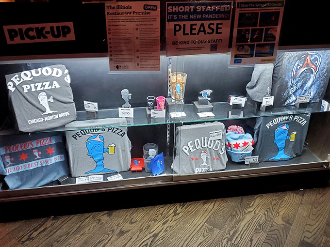 Wear your pizza allegiance proudly&mdash;Pequod's merch lets the world know which side of Chicago's great pizza debate you're on.