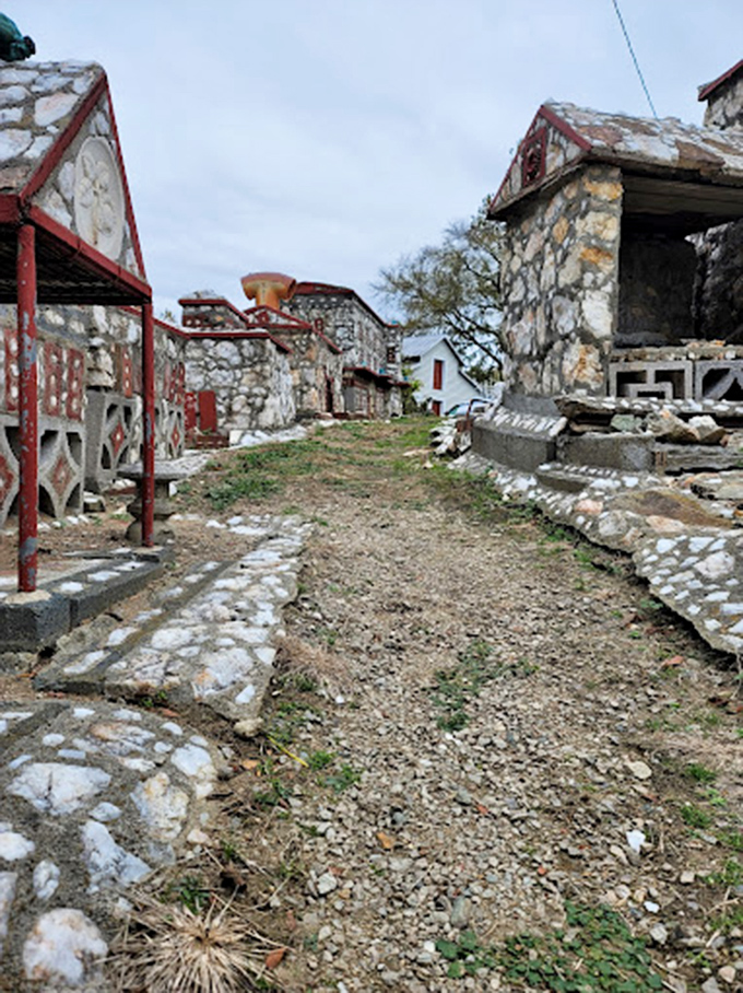 A miniature main street where you half expect to see tiny shoppers bustling between errands. The craftsmanship makes every building a masterpiece. 