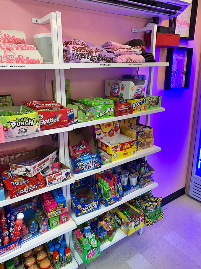 Beyond ice cream, a candy wonderland awaits&mdash;because the only thing better than a sugar rush is following it with another sugar rush.