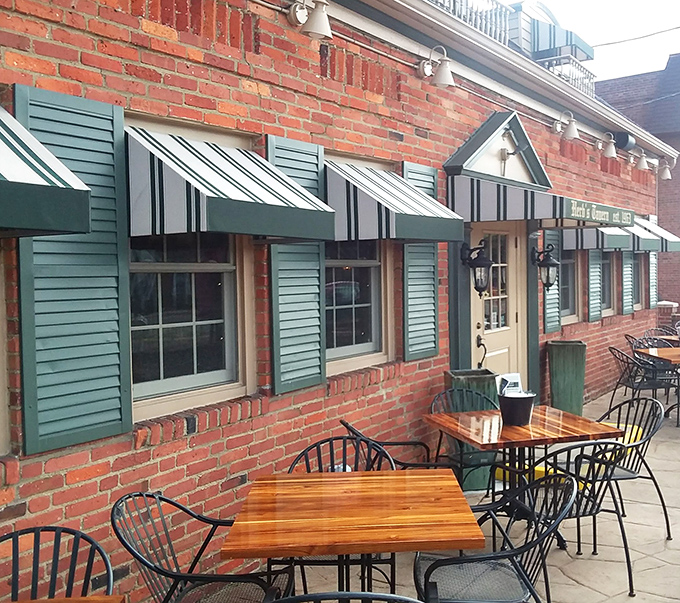 The outdoor patio&mdash;where summer afternoons stretch into evening, and "just one more beer" becomes the phrase of the day.