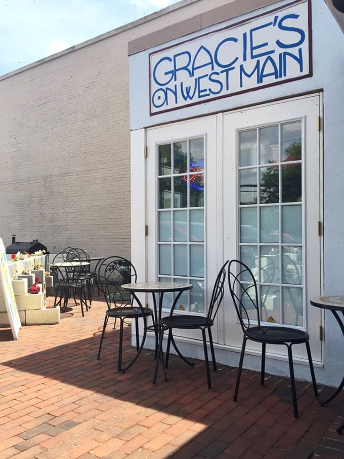 Outdoor seating that invites lingering conversations over coffee – brick patio charm that makes Pennsylvania summers even more delightful.