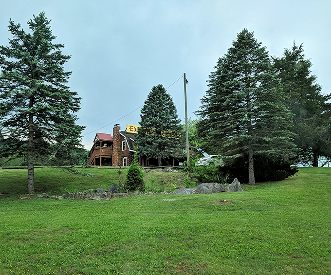 Nestled among towering pines, Edelweiss looks like it was plucked from a Grimm's fairy tale and gently placed in the Virginia countryside.