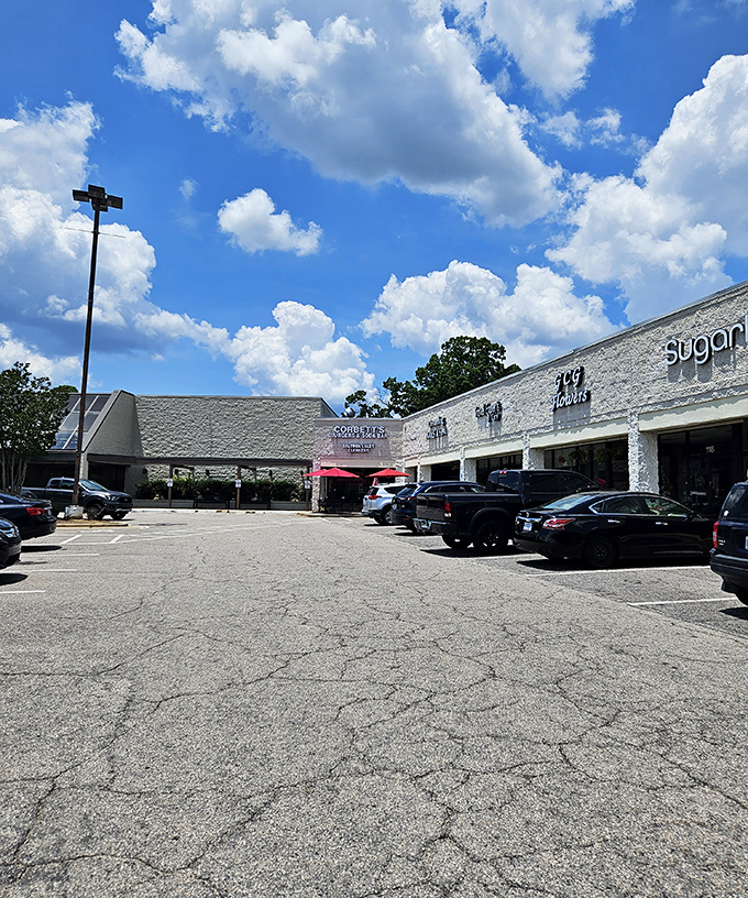 Even the parking lot has a certain charm&mdash;cars gathered like pilgrims at a shrine to comfort food.