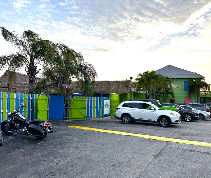 Parking's easy when you're this close to waterfront paradise and world-class key lime pie awaits.