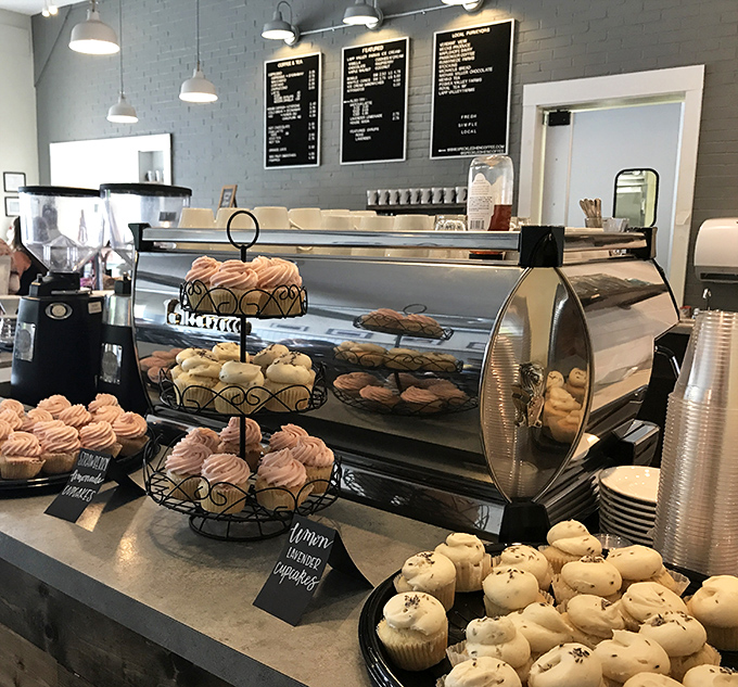 Pastry case temptations that make willpower crumble faster than their perfectly baked scones. Resistance is futile, just point and indulge.