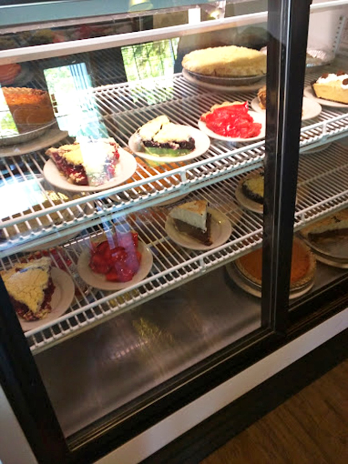 The dessert case&mdash;where willpower goes to die and "I'll just have a bite" becomes the lie we tell ourselves.