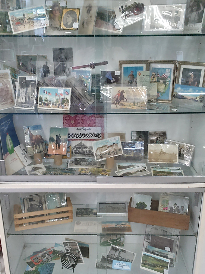 Postcards from everywhere – tiny time capsules of places visited and memories made. Social media of yesteryear, with better penmanship!