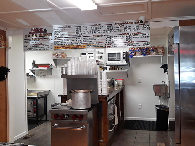 Behind the scenes where smoke meets meat. No fancy equipment, just the essentials and the knowledge that comes from doing one thing really well.