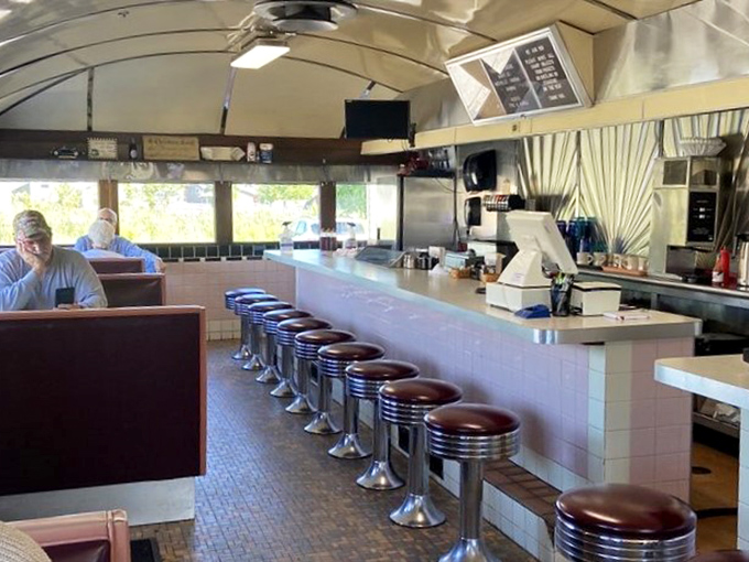 The heart of any great diner is its counter&mdash;where regulars perch on burgundy stools, watching short-order wizardry while trading local gossip.