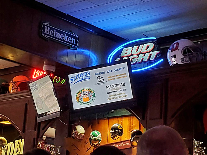 The rotating tap selection board&mdash;where decisions are made, friendships are tested, and the phrase "just one more" was surely invented.