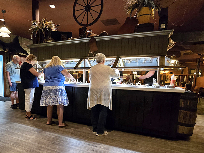 The salad bar pilgrimage&mdash;where diners contemplate the age-old question: how much room should I save for the main event?
