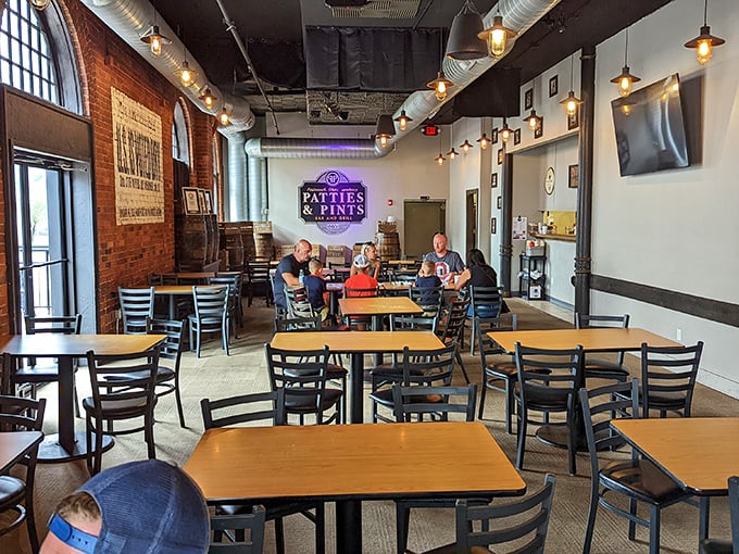 The dining room where memories are made. Simple, comfortable, and designed for the serious business of enjoying good food with good company.