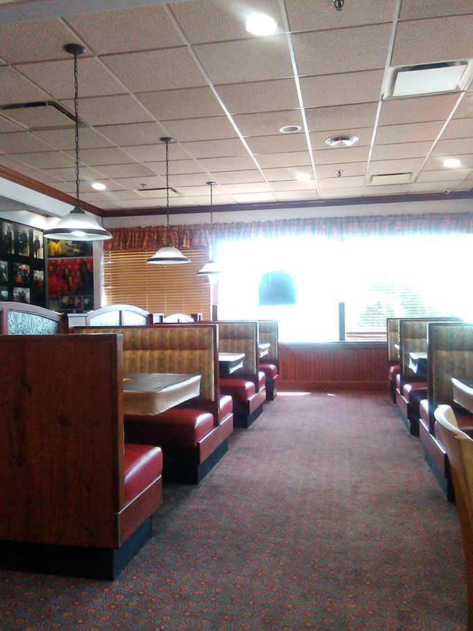 Comfortable seating where time slows down and conversations flow as smoothly as the barbecue sauce.