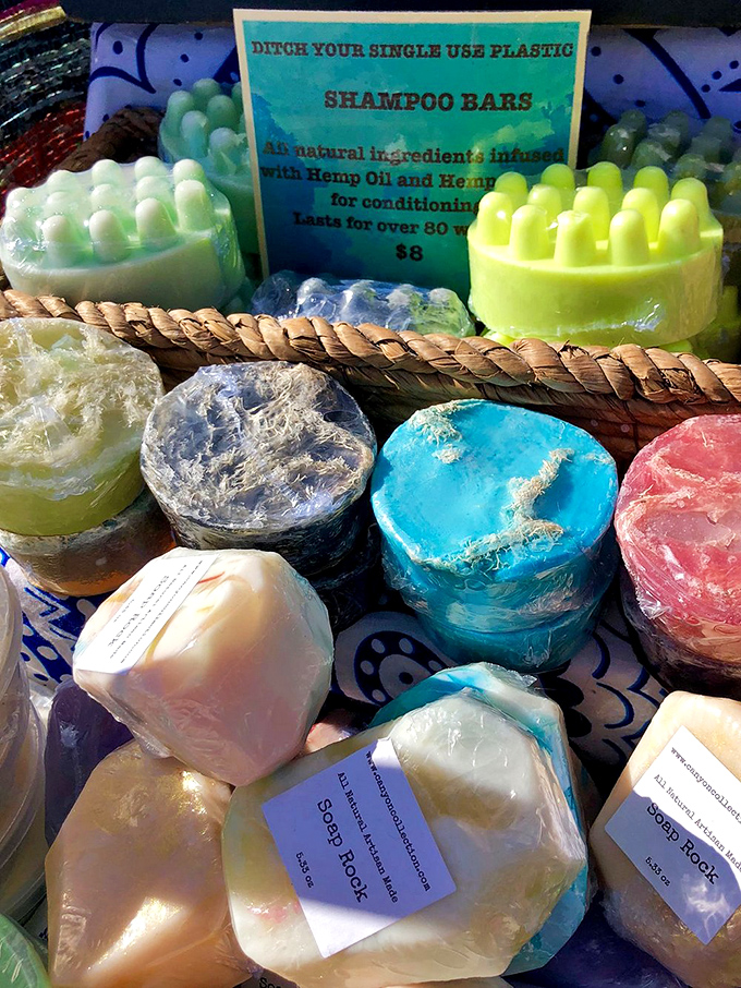 Handmade shampoo bars prove that ditching plastic bottles can be both beautiful and environmentally conscious.