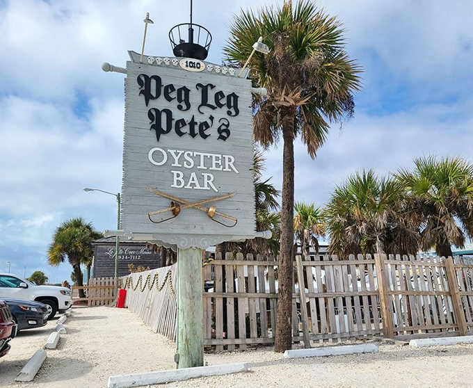 A weathered sign, a salty breeze, and the promise of oysters worth their weight in gold. Peg Leg Pete&rsquo;s isn&rsquo;t just a bar&mdash;it&rsquo;s a coastal legend.
