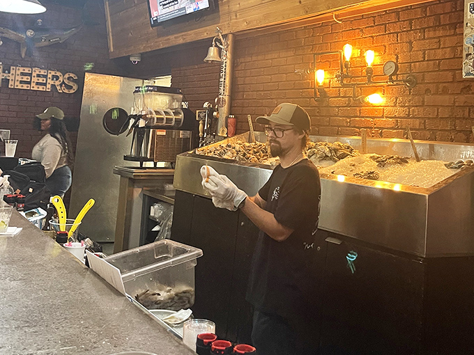 Behind every perfect oyster is a skilled shucker, working with the precision of a surgeon and the confidence of an artist.