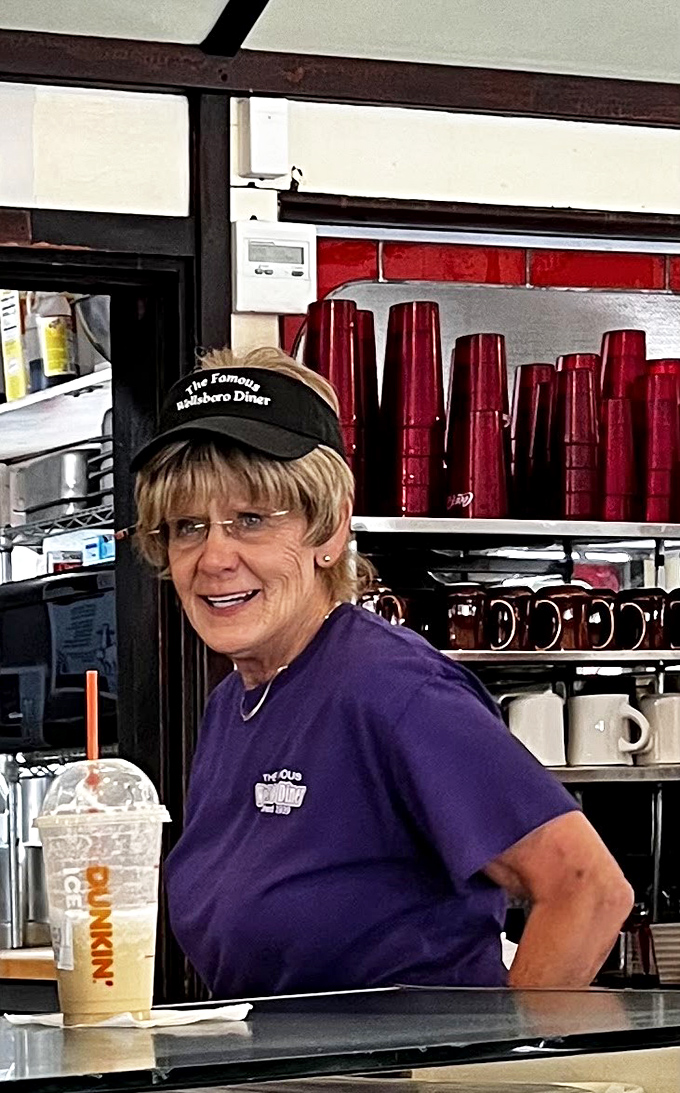 The diner's atmosphere is made complete by the staff who keep everything running smoothly, serving up both hearty meals and warm Pennsylvania hospitality.