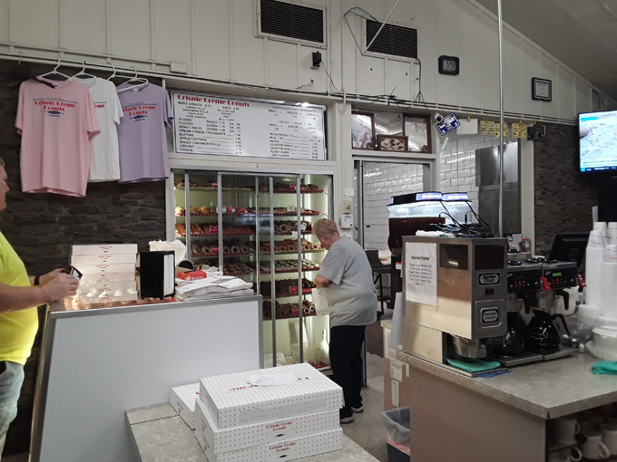 Serving up fresh happiness at Crispie Creme Donuts in Chillicothe! What delicious treat will you choose today?
