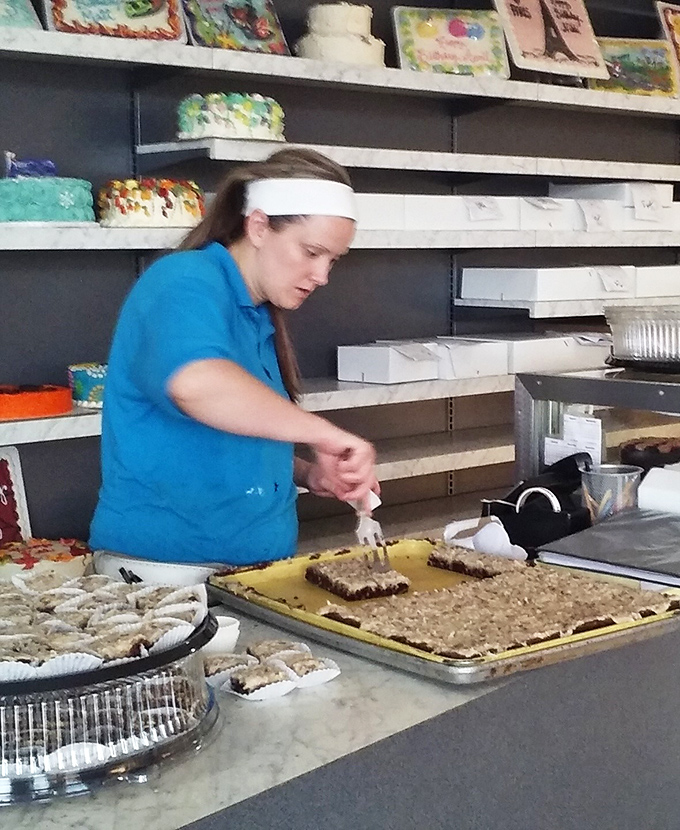 Behind every perfect pastry is a dedicated artisan, crafting sweet memories one careful movement at a time.
