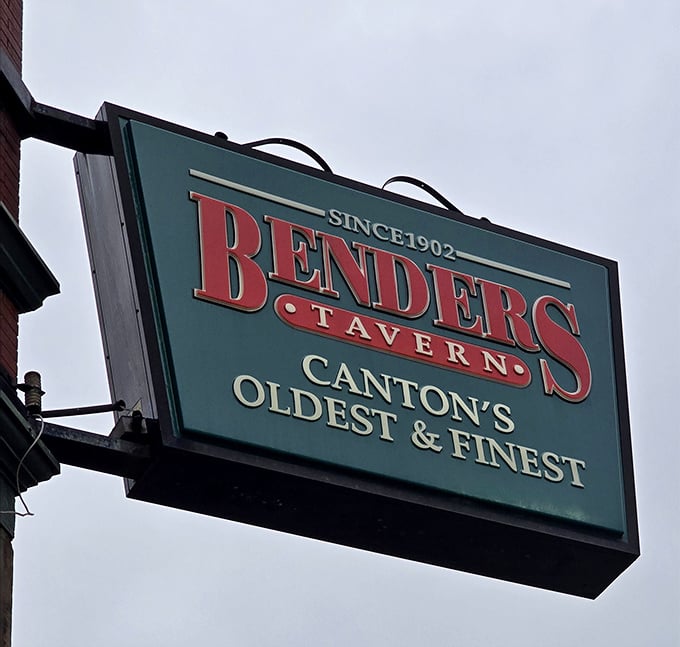 "Canton's Oldest & Finest" isn't just marketing&mdash;it's a promise kept since 1902. This sign has welcomed hungry Ohioans through world wars, depressions, and disco. 