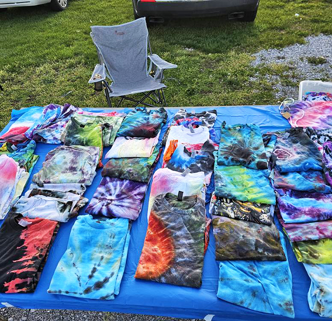 Tie-dye never really dies at Leighty's, where Deadheads and Gen Z shoppers alike can find their perfect psychedelic statement piece.