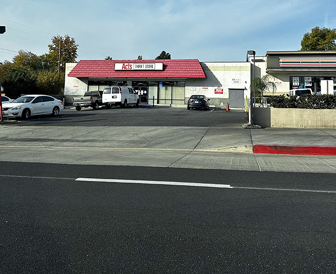 From the street, it looks like any strip mall store, but regulars know it's actually a portal to affordable retail therapy.