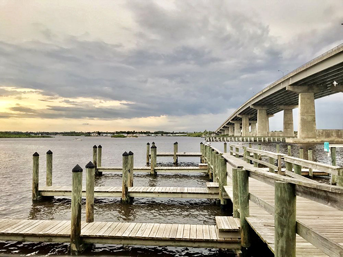 The view that comes complimentary with your meal. Where the Halifax River meets the sky, and worries seem to drift away.