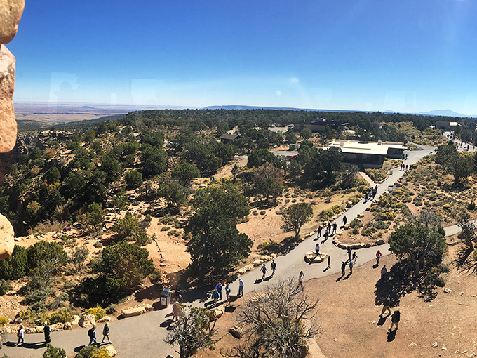 From the tower's vantage point, visitors become temporary gods, surveying a landscape that makes skyscrapers seem like child's toys.
