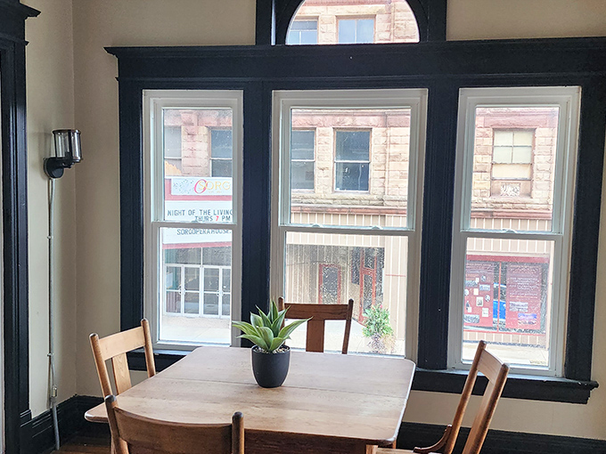 A window seat that offers both people-watching and the perfect lighting for food photos that will make your social media followers jealous.