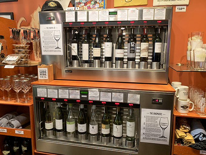 Wine lovers rejoice&mdash;this self-serve dispensing system lets you sample various vintages without committing to a full bottle, like speed-dating for your palate.