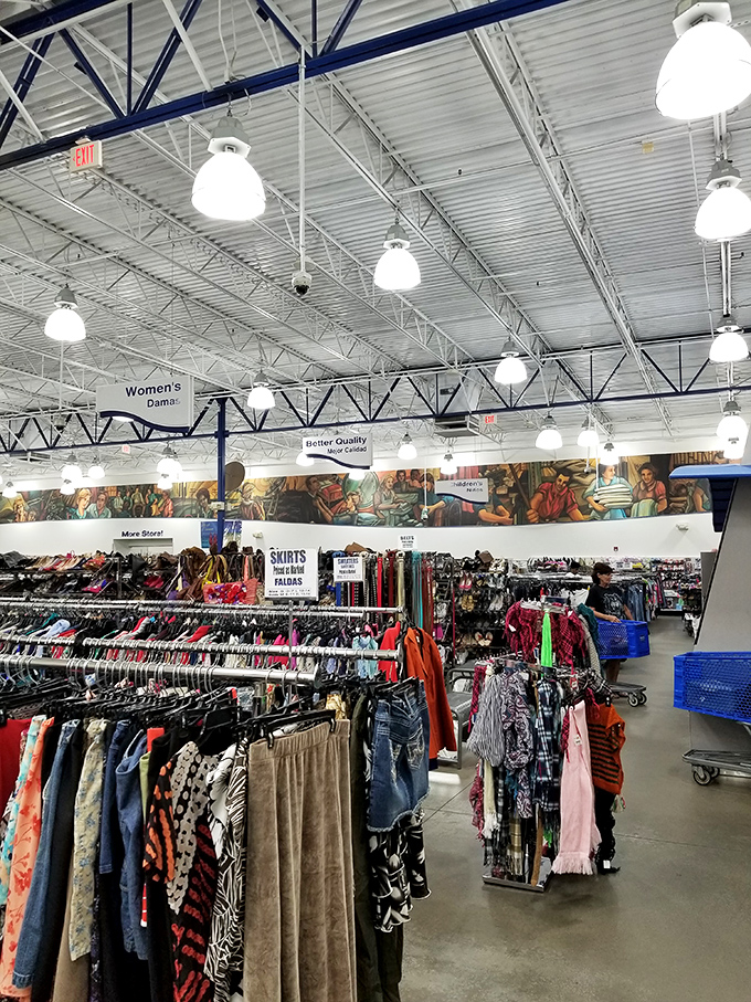 Ladies' fashion time machine spans decades of style, where yesterday's splurge becomes today's sensational steal.