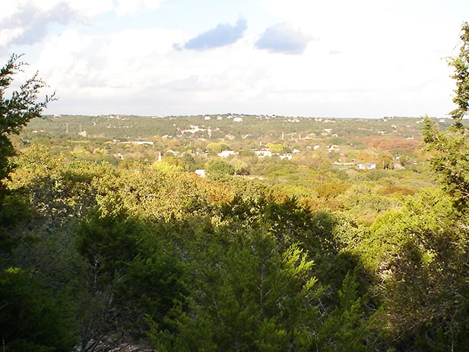 Hunt's rolling hills stretch toward horizons where natural beauty costs nothing but provides everything your soul needs.