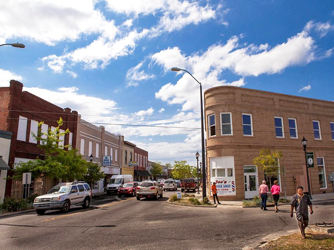 Lake City's revitalized downtown showcases how art and history can blend perfectly in small-town South Carolina. 