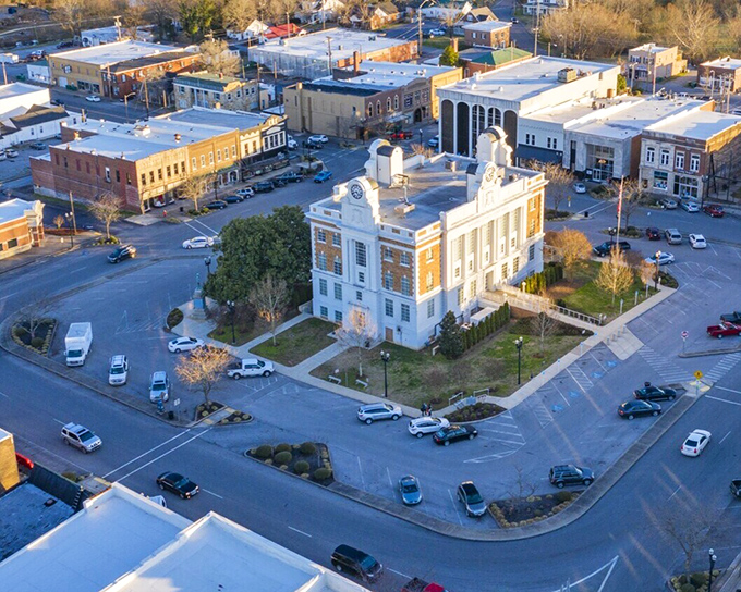 Lewisburg's historic downtown storefronts offer the kind of shopping experience that big-box retailers just can't match.
