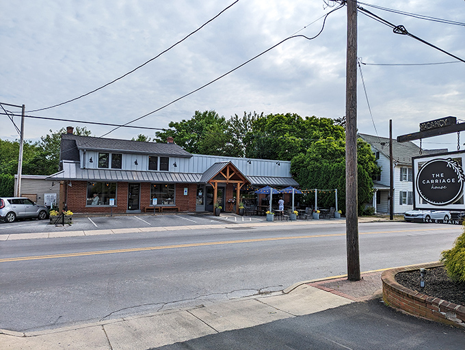 Eagles Mere's Victorian grande dame watches over the town like a beloved grandmother.