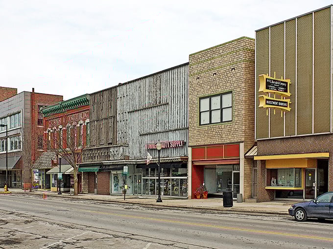 Danville's charming storefronts are like a time machine to when prices made sense. Your Social Security check stretches like it's doing yoga here!