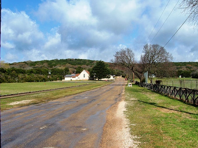 This country road leads to a simpler life where wide-open spaces and low living costs go together.