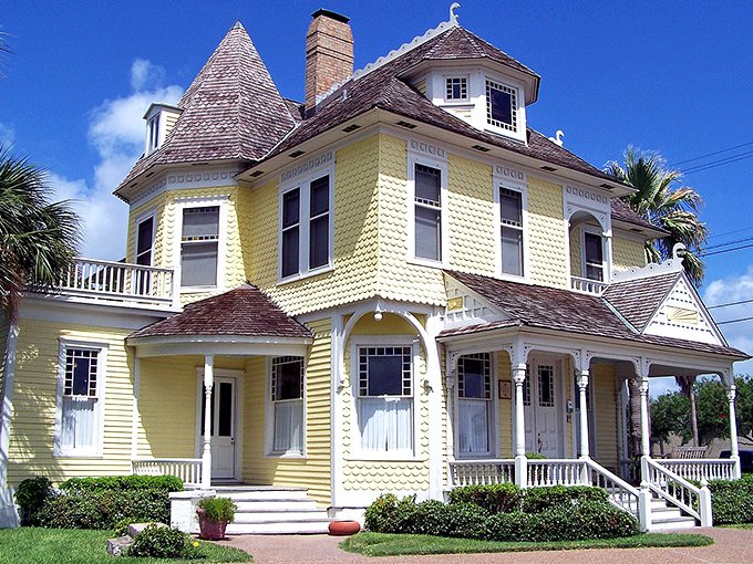 This sunny yellow Victorian in Rockport has witnessed more coastal stories than a bestselling beach novel&mdash;and looks just as inviting.