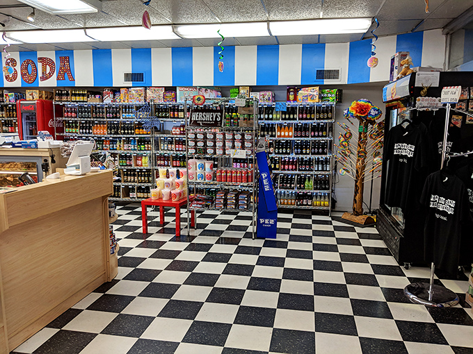 Every angle reveals another portal to processed sugar paradise, resistance is futile and unnecessary.