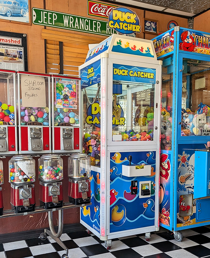 Arcade games that remind us some joys are timeless&mdash;where quarters still buy moments of childlike delight between bites.