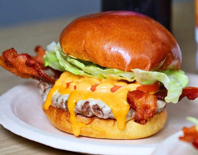 This bacon cheeseburger doesn't just speak to you&mdash;it serenades you with a ballad of beef, bacon, and melty cheese harmony.