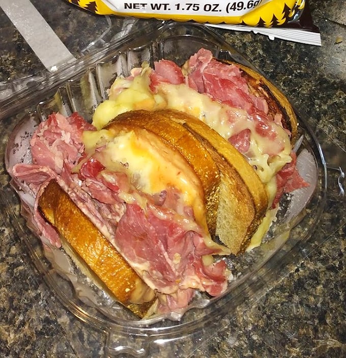 This bacon and American cheese creation is what breakfast dreams about becoming when it grows up. Comfort food that hugs your soul.