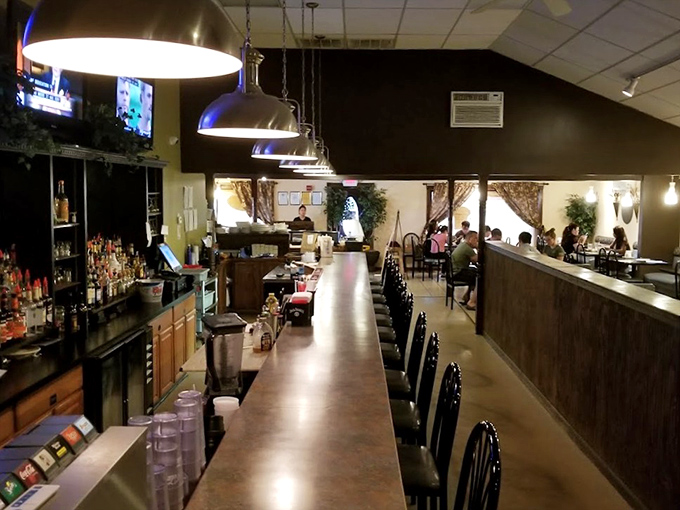 A well-stocked bar that understands sometimes the perfect pairing for Korean BBQ is a cold beer or sake to cut through those rich flavors.